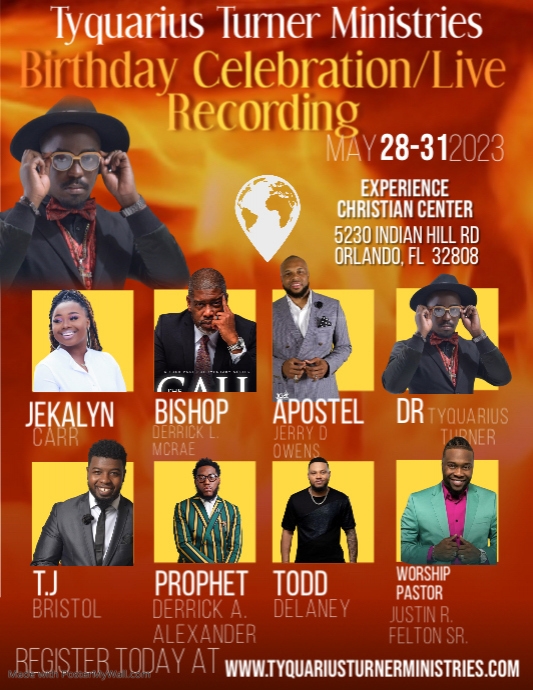 Copy of Exousia Prophetic Revival | PosterMyWall
