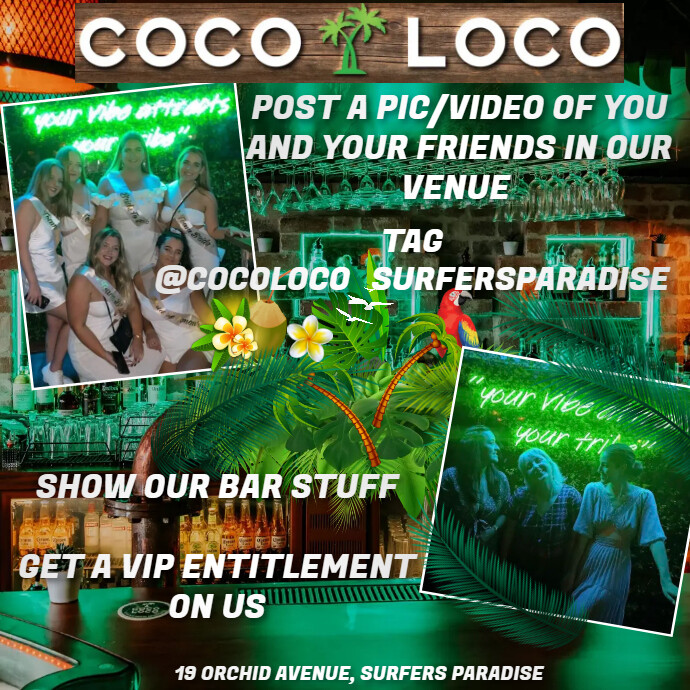 Copy of Coco Loco - SM | PosterMyWall