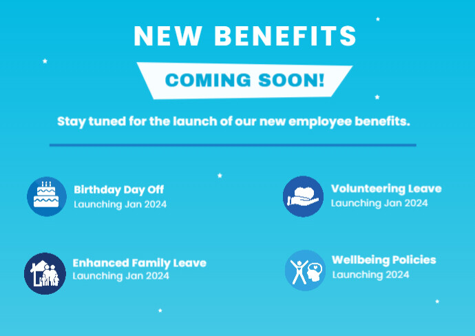 Mandata New Benefits Coming Soon (2) | PosterMyWall
