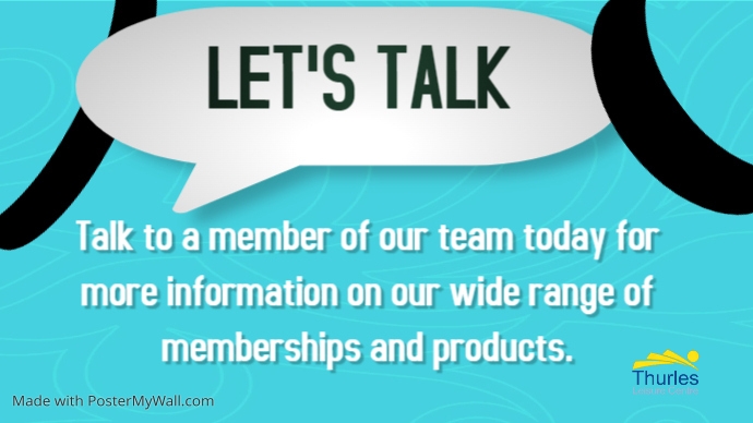 LET'S TALK (1) | PosterMyWall