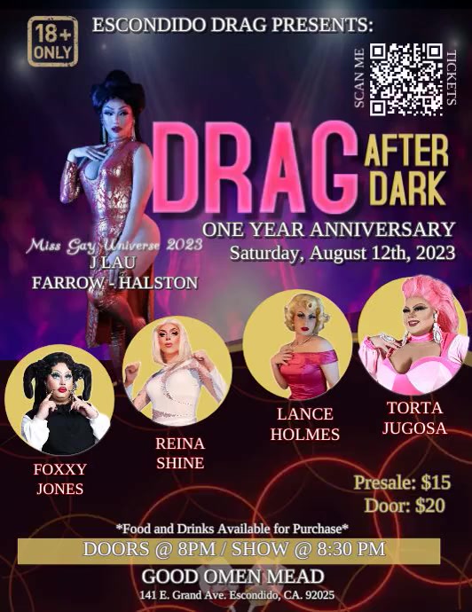 DRAG After dark (2) | PosterMyWall