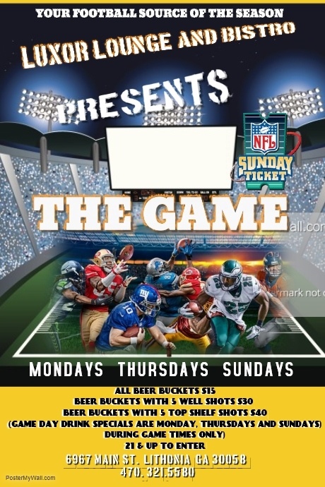 Copy of NFL GAME DAY FLYER | PosterMyWall