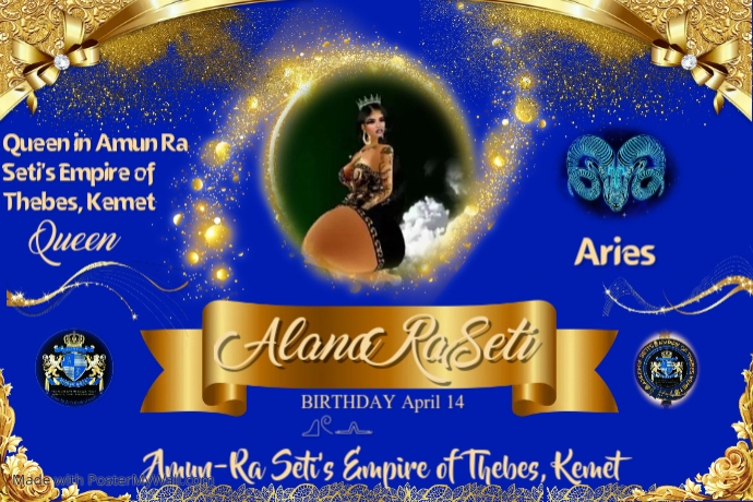 Copy of Royal Blue Nuptial | PosterMyWall