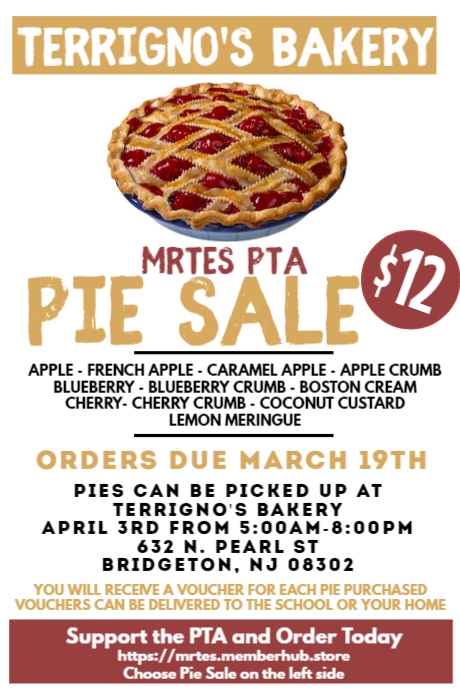 Copy of Fresh Meat Pies Poster | PosterMyWall
