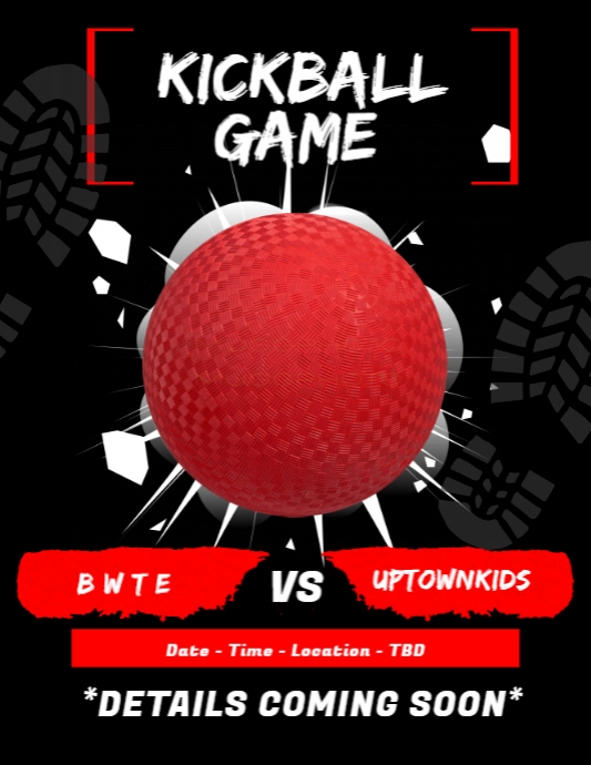 Kickball Game | PosterMyWall