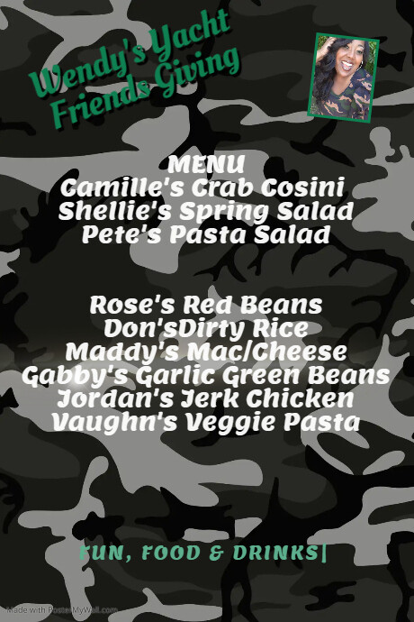 Copy of Military Camouflage Party Flyer Template (1) | PosterMyWall