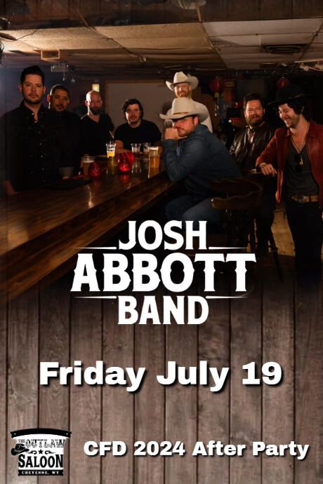 Josh Abbott big poster CFD 2024 | PosterMyWall