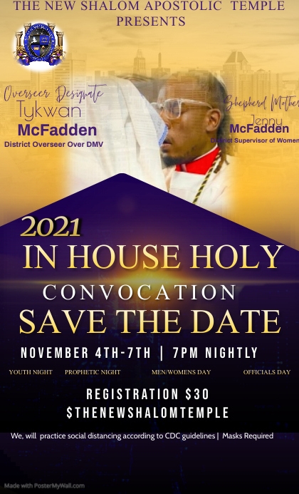 Copy of Convocation Flyer | PosterMyWall