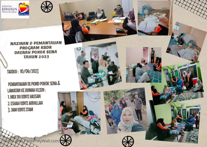 Student spirit student collage postcard | PosterMyWall