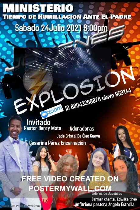 Copy of Youth explosion | PosterMyWall