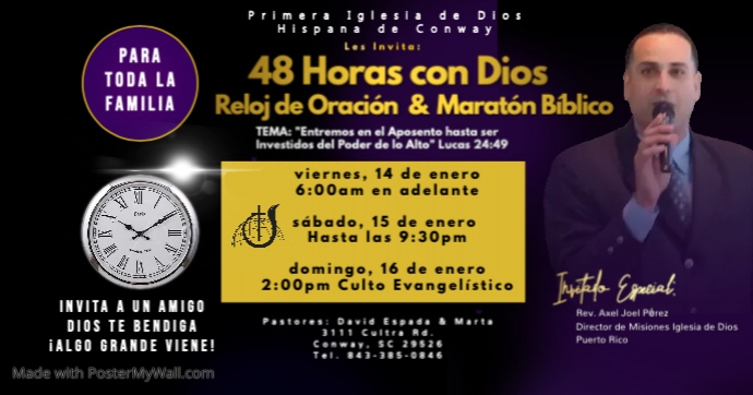 Copy of Copy of Dominion hour flyer | PosterMyWall