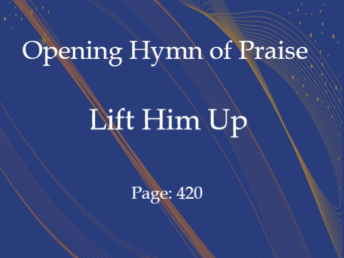 Copy of Lift Him Up 420 Title Page | PosterMyWall