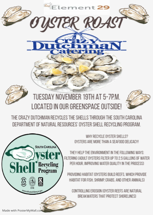Oyster Roast Invitation | PosterMyWall