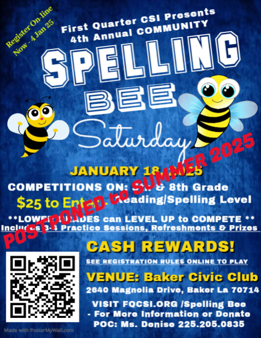 SPELLING BEE | PosterMyWall
