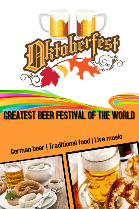 Oktoberfest festival Template | PosterMyWall
