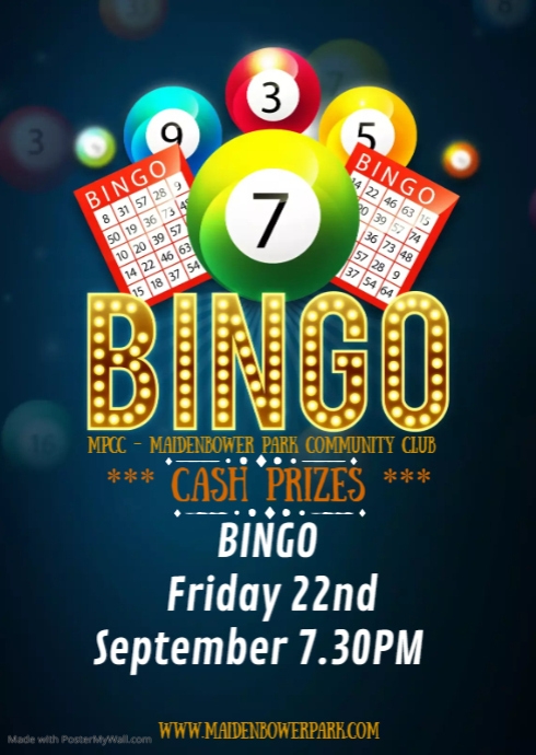 Bingo night party invitation (2) | PosterMyWall