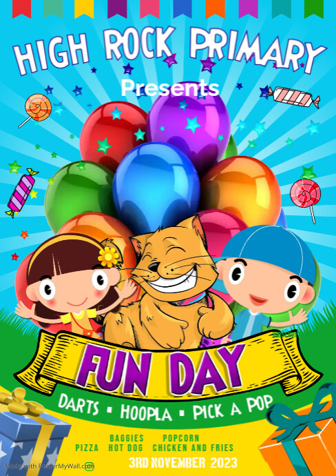 KIDS PARTY POSTER | PosterMyWall