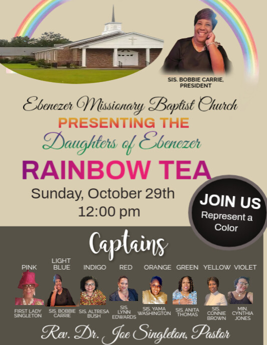 Rainbow Tea 3 | PosterMyWall