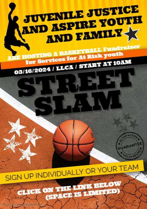 STREET BASKETBALL POSTER | PosterMyWall
