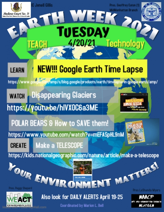 Copy of Copy of EarthWeek Daily Alerts | PosterMyWall