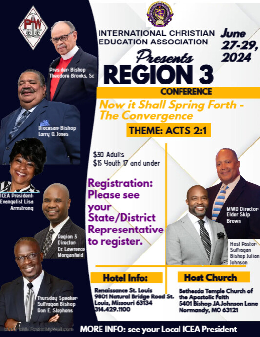 ICEA Region 3 V3 | PosterMyWall