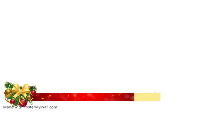 lower third christmas | PosterMyWall