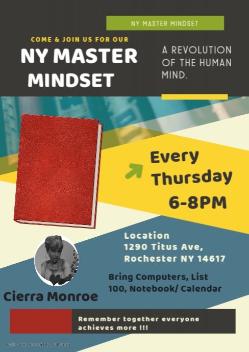 Copy of Book Launch Flyer | PosterMyWall