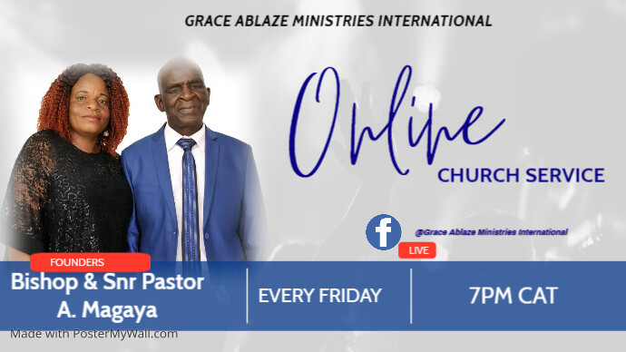 Copy of online church flyer | PosterMyWall