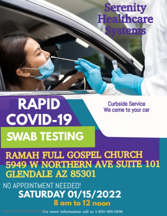 Copy of Copy of covid-19. coronavirus testing, health | PosterMyWall