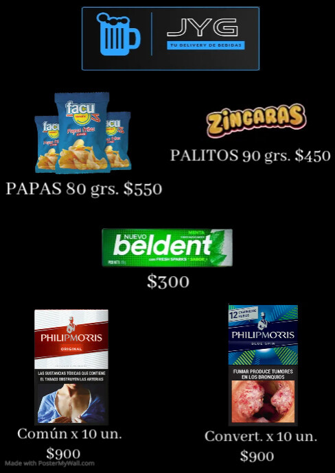 Food & Beverage Food Menu Template | PosterMyWall