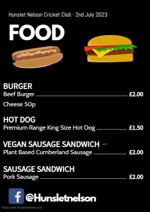 Copy of Copy of Event Menu Price List Expo Celebration Food | PosterMyWall