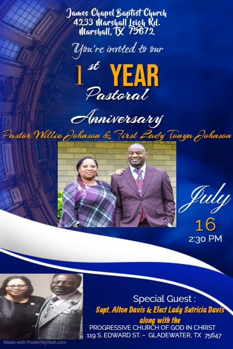Church Anniversary | PosterMyWall