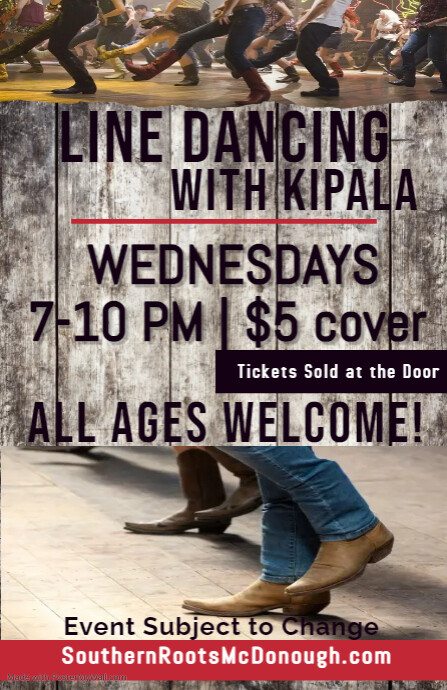 Copy of COUNTRY LINE DANCING COUNTRY MUSIC BAR (3) | PosterMyWall