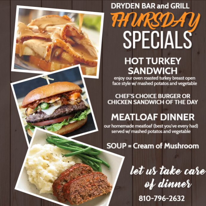 Restaurant Social Media Post (2) | PosterMyWall