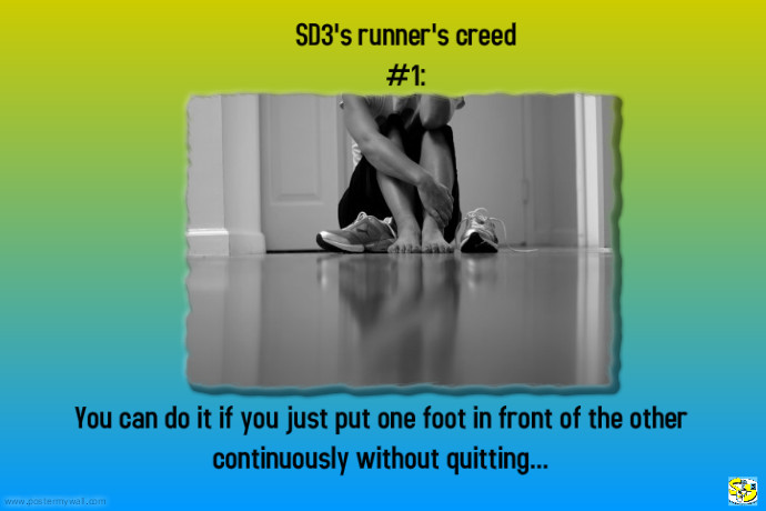 SD3's Runner Creed 1 | PosterMyWall