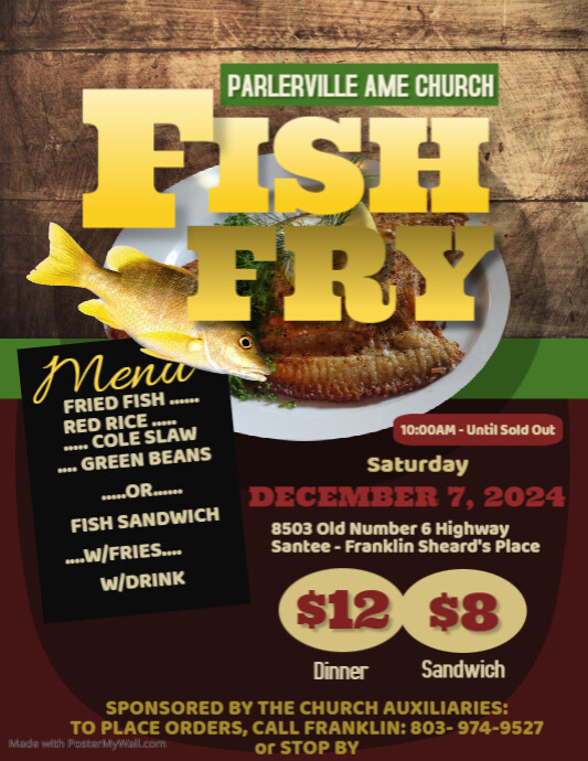 Fish Fry Flyer | PosterMyWall
