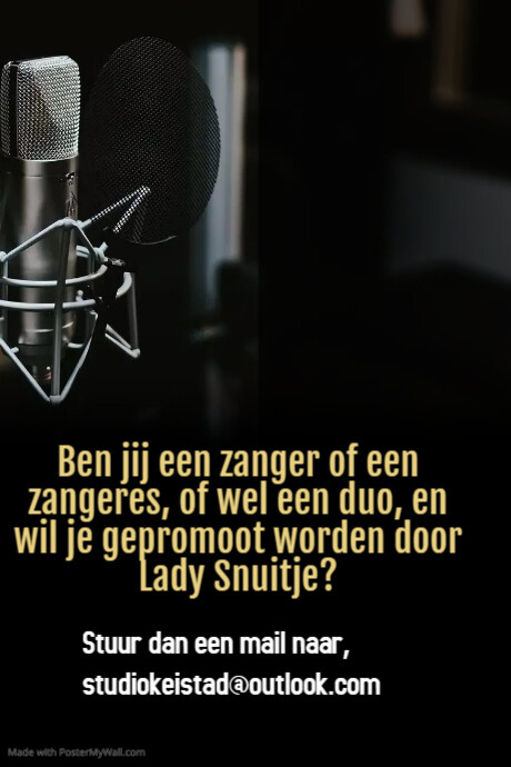 Copy of Copy of Recording Studio Flyer Template | PosterMyWall