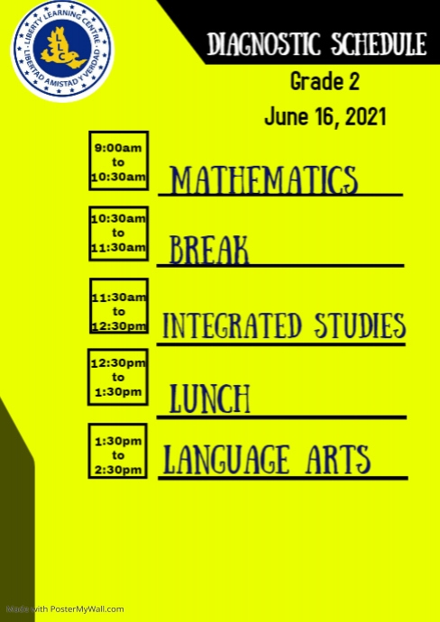 Copy of Copy of Schedules Flyer Template | PosterMyWall