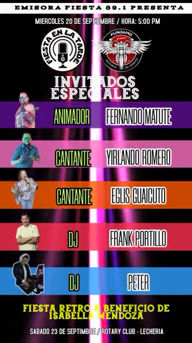 Music Festival Fest Band Event Story Schedule | PosterMyWall