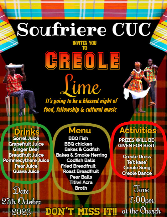 Creole Day Flyer | PosterMyWall
