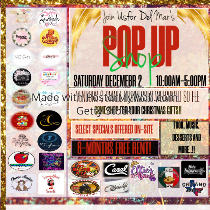 Copy of Fall Pop Up Shop | PosterMyWall