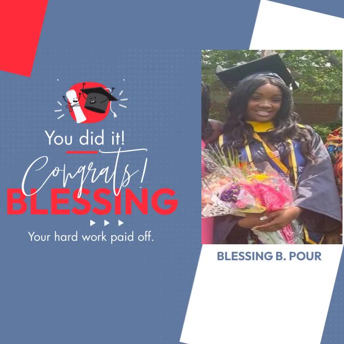 Congratulation Graduate | PosterMyWall