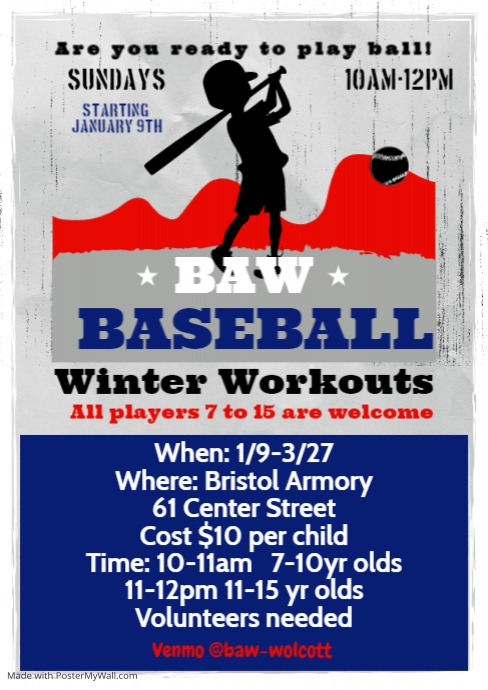 Winter Workouts | PosterMyWall