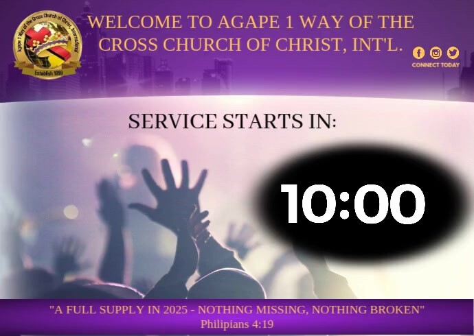 New Church Countdown | PosterMyWall