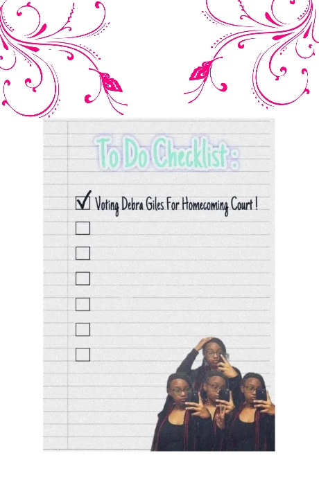 Copy of Personalized To Do Check List | PosterMyWall
