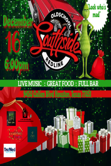 Grinch Party Flyer | PosterMyWall