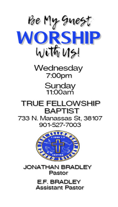 True Fellowship Business Card | PosterMyWall