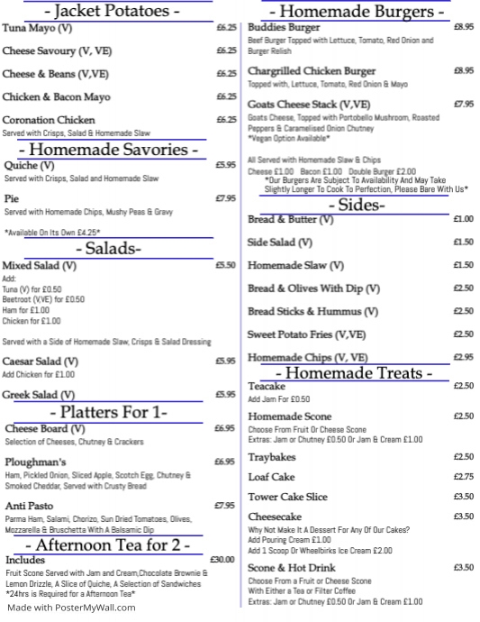 Final Food Menu Part 1 | PosterMyWall