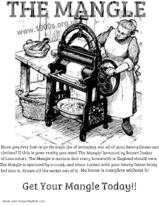 The Mangle History Flyer | PosterMyWall