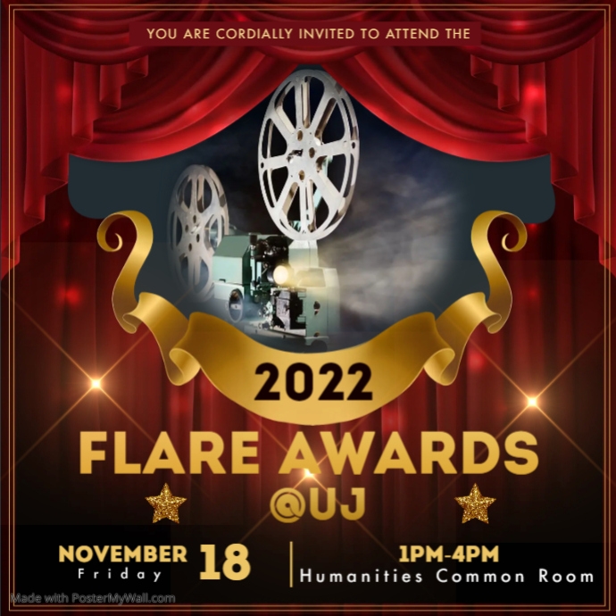 Film and Theater Awards for Students | PosterMyWall